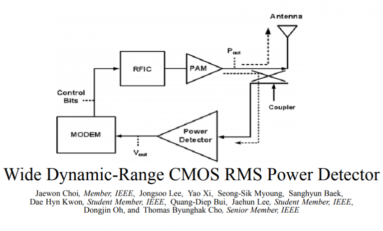 On-Chip CMOS RF Power Detector - VLSI Lab